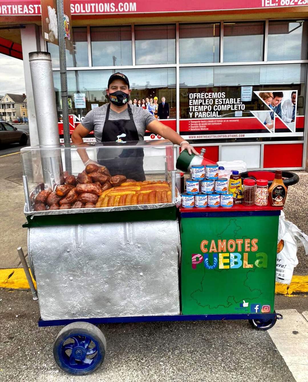 Carrito de camotes de Puebla recorre las calles de Nueva York - Revista ...